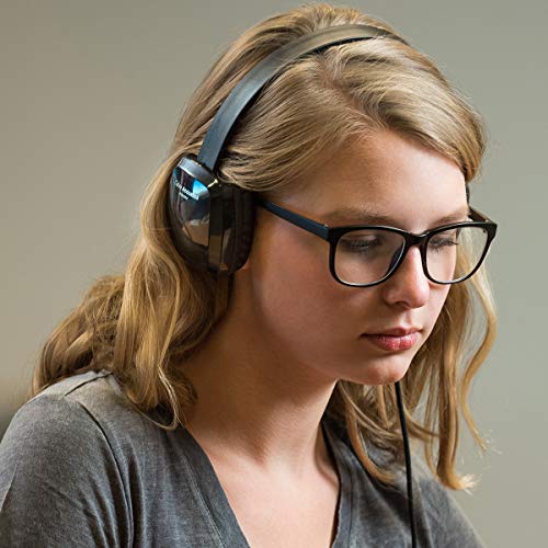 Cyber Acoustics 3.5mm Stereo Headphones for PCs and Other 3.5mm Devices in The Office, Classroom or Home (ACM-6004)