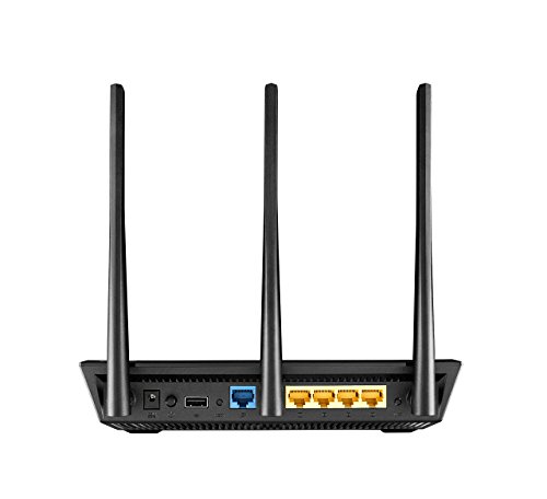 ASUS Asus dualband ac1750 b1 WiFi 4port gigabit Router rt-ac66ucertifiedĀ , 3.4 Ounce (Renewed)