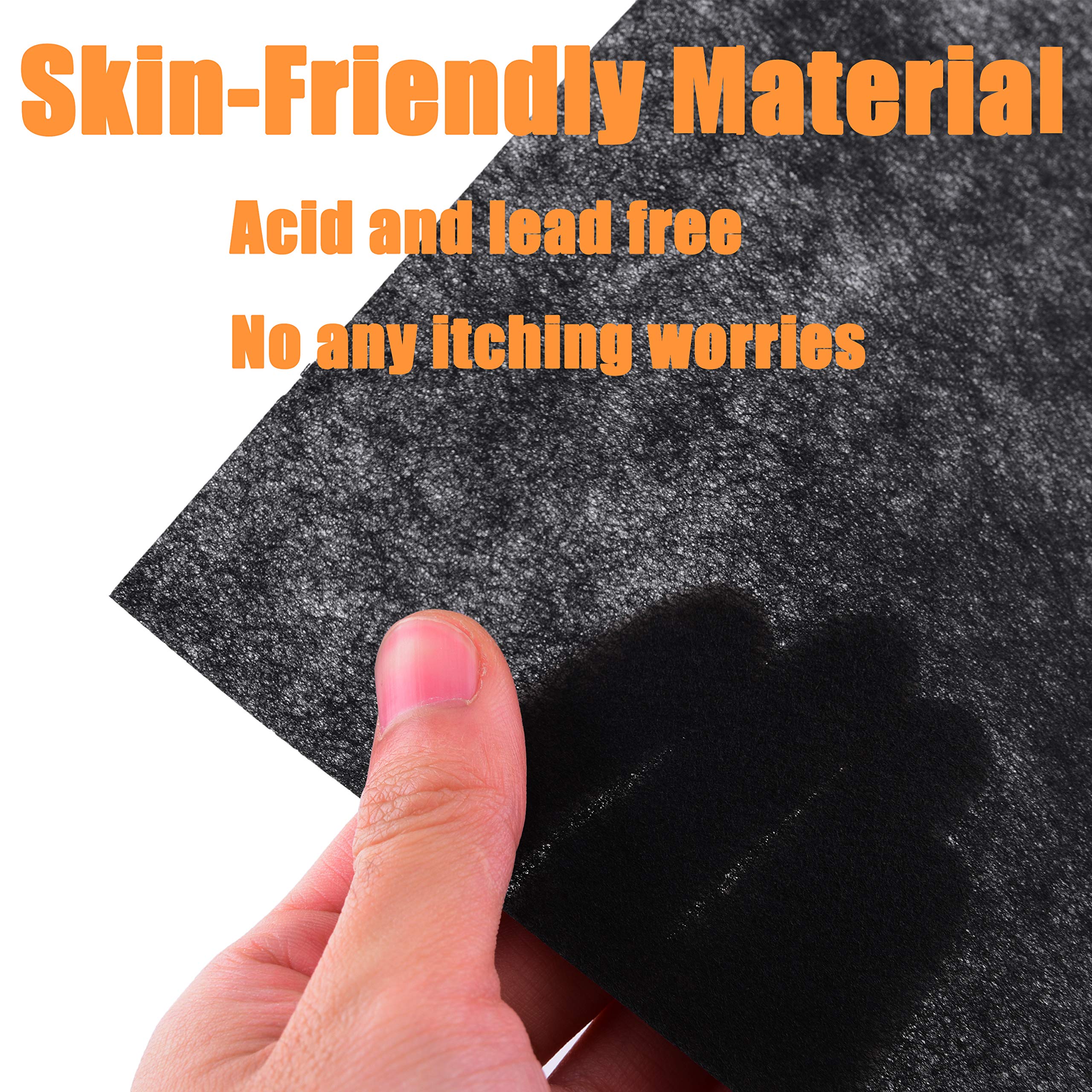New brothread Black Tear Away Machine Embroidery Stabilizer Backing 12" x 25 Yd roll - Medium Weight 1.8 oz - 3 Options - Tear Away/Cut Away/No Show Mesh