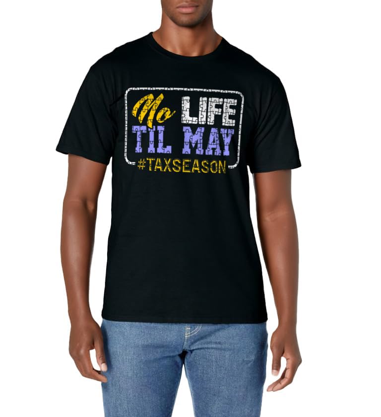 Tax Season Cute Accountant CPA Bookkeeper Funny Gift T Shirt T-Shirt