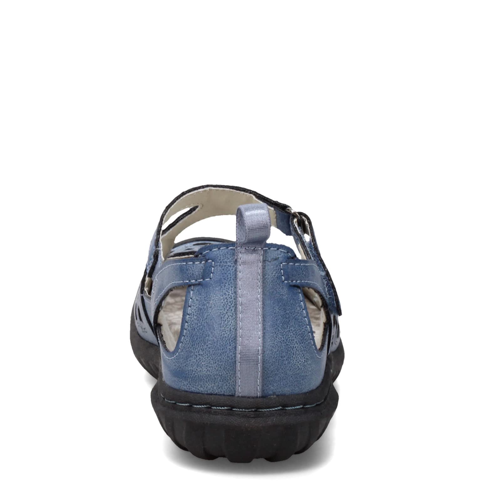 JBU by Jambu Women's Bellerose Mary Jane Flat, Denim, 7