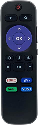 ONN Roku Soundbar Replacement Remote 100002421 with DSY Netflix Hulu Vudu, (6900 ONN ROKU)