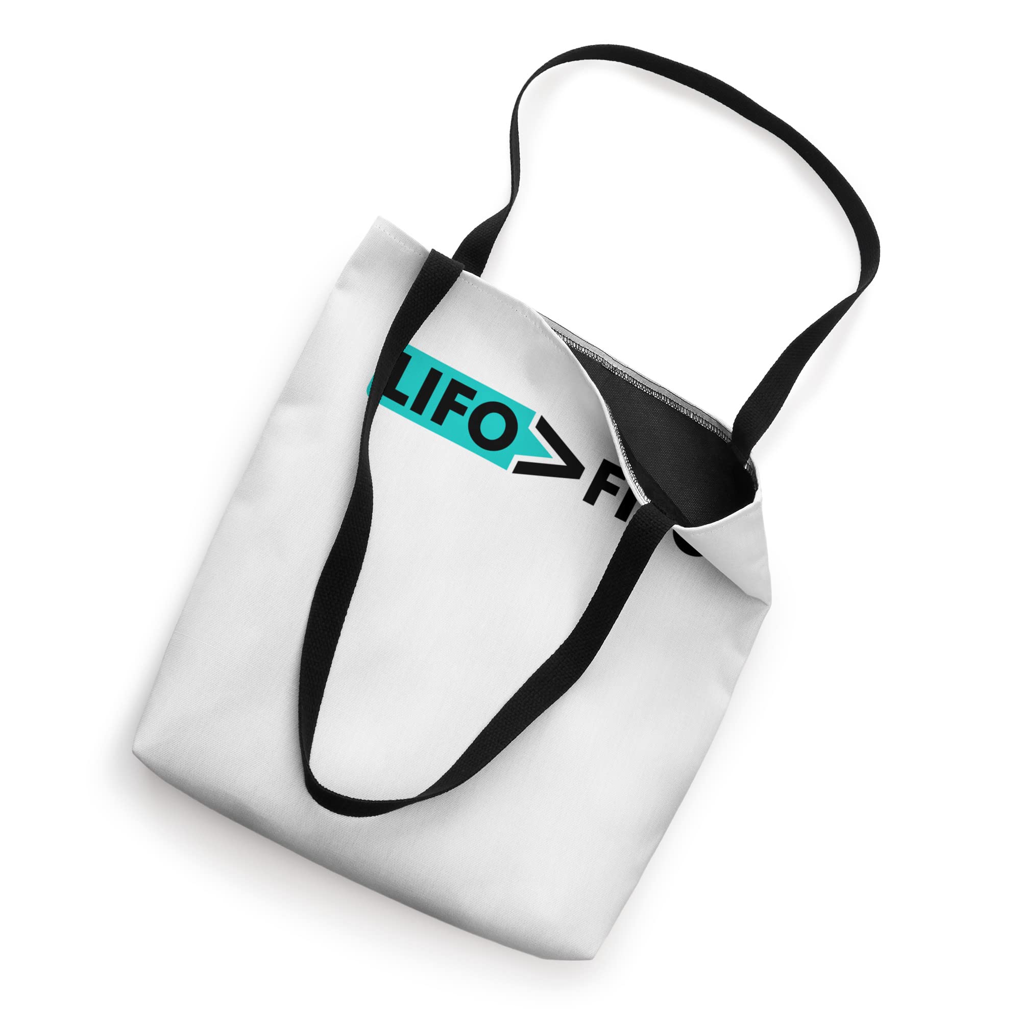 LIFO > FIFO Accountant Controller CPA Bookkeeper Funny Cute Tote Bag