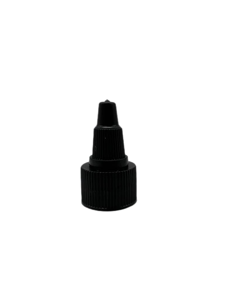 Natural Farms 2 oz Blue Cosmo Plastic Bottles -12 Pack Empty Bottle Refillable - BPA Free - Essential Oils - Aromatherapy | Black Twist Top Cap - Made in the USA