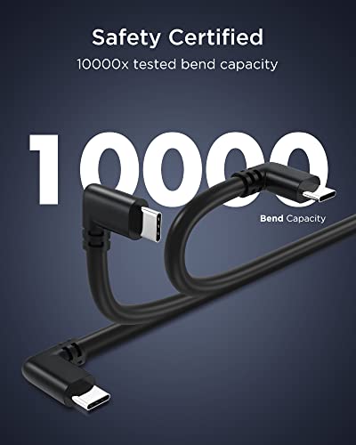 KIWI design Link Cable Accessories Compatible with Quest 2 VR Headset, USB 3.0 PC Game Cable Fast and Stable (10FT C to C)