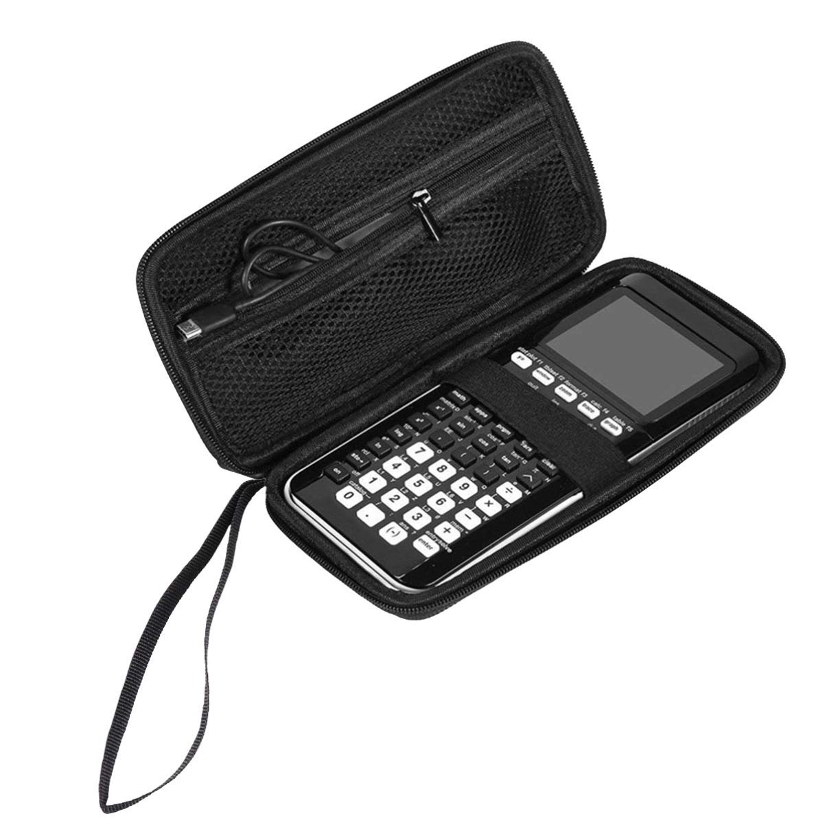 iplusmile Hard EVA Case for Ti-84 Plus CE, Travel Hard Graphing Calculator Carrying Case Protective Bag for Ti-84 Ti-83 Ti-85 Ti-89 Ti-82 Plus/C CE and More
