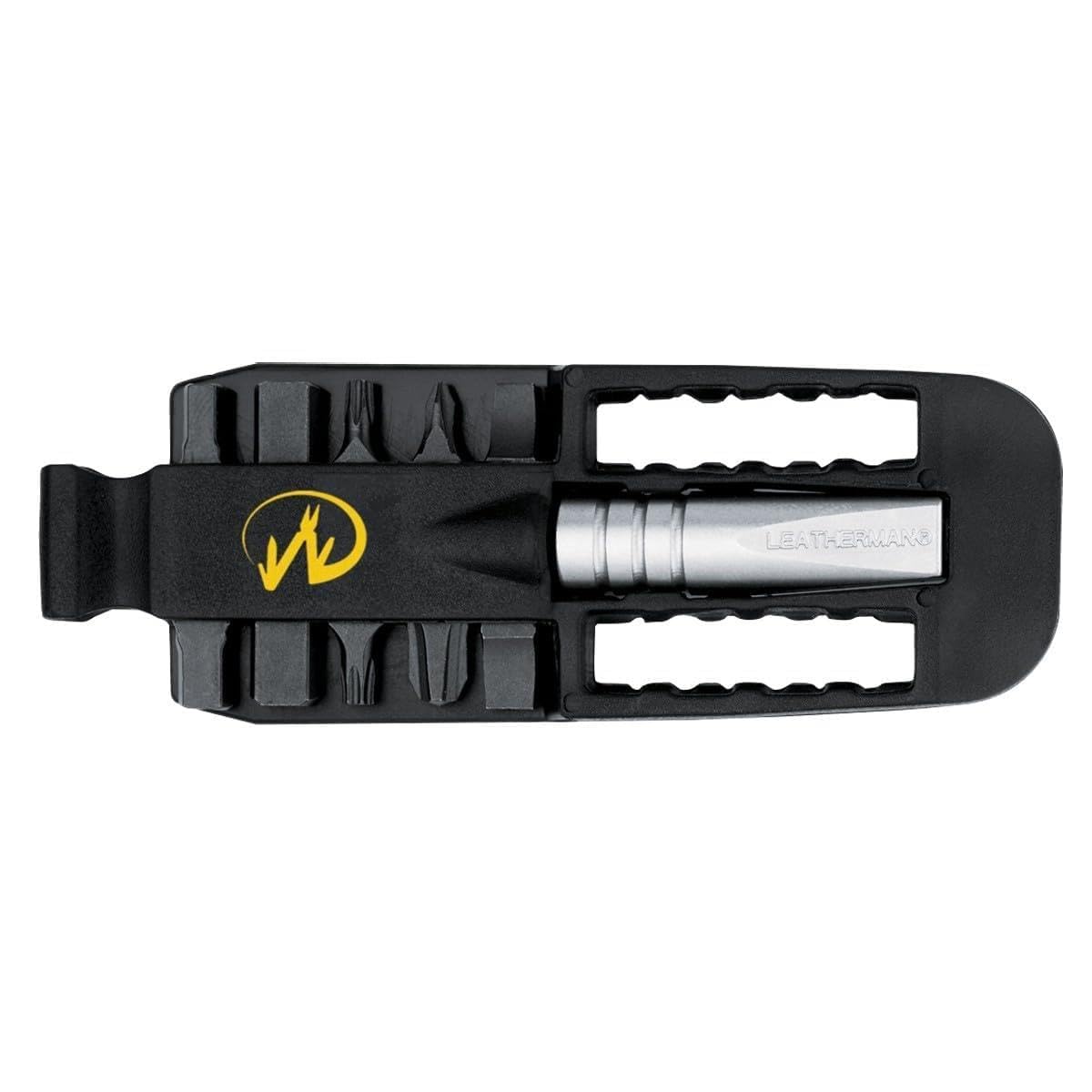 Leatherman portapuntas intercambiable, adecuado para puntas hexagonales de 1/4" y puntas hexagonales estándar