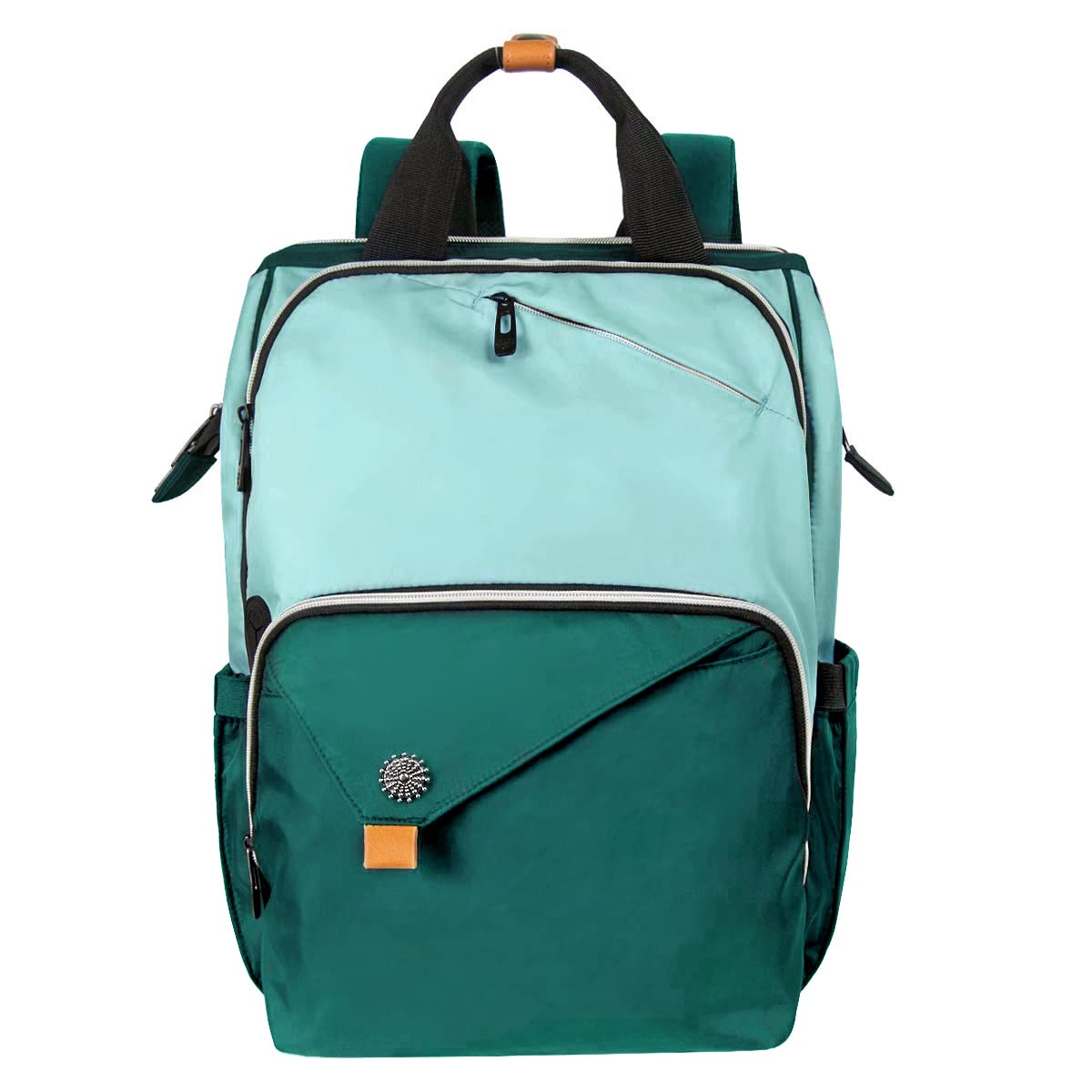 Hap Tim Laptop Backpack Women, Travel Backpack for Women, Work Backpack, Nurse Backpack, Greenďź7651-GRďź