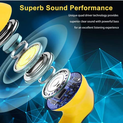UrbanX YX01 Wireless Earbuds in Ear Bluetooth Headphones for Amazon Kindle Fire Hd with Microphone & Digital Display Ipx7 Waterproof Deep Bass Bluetooth Earbuds for Infinix Note 10 Pro