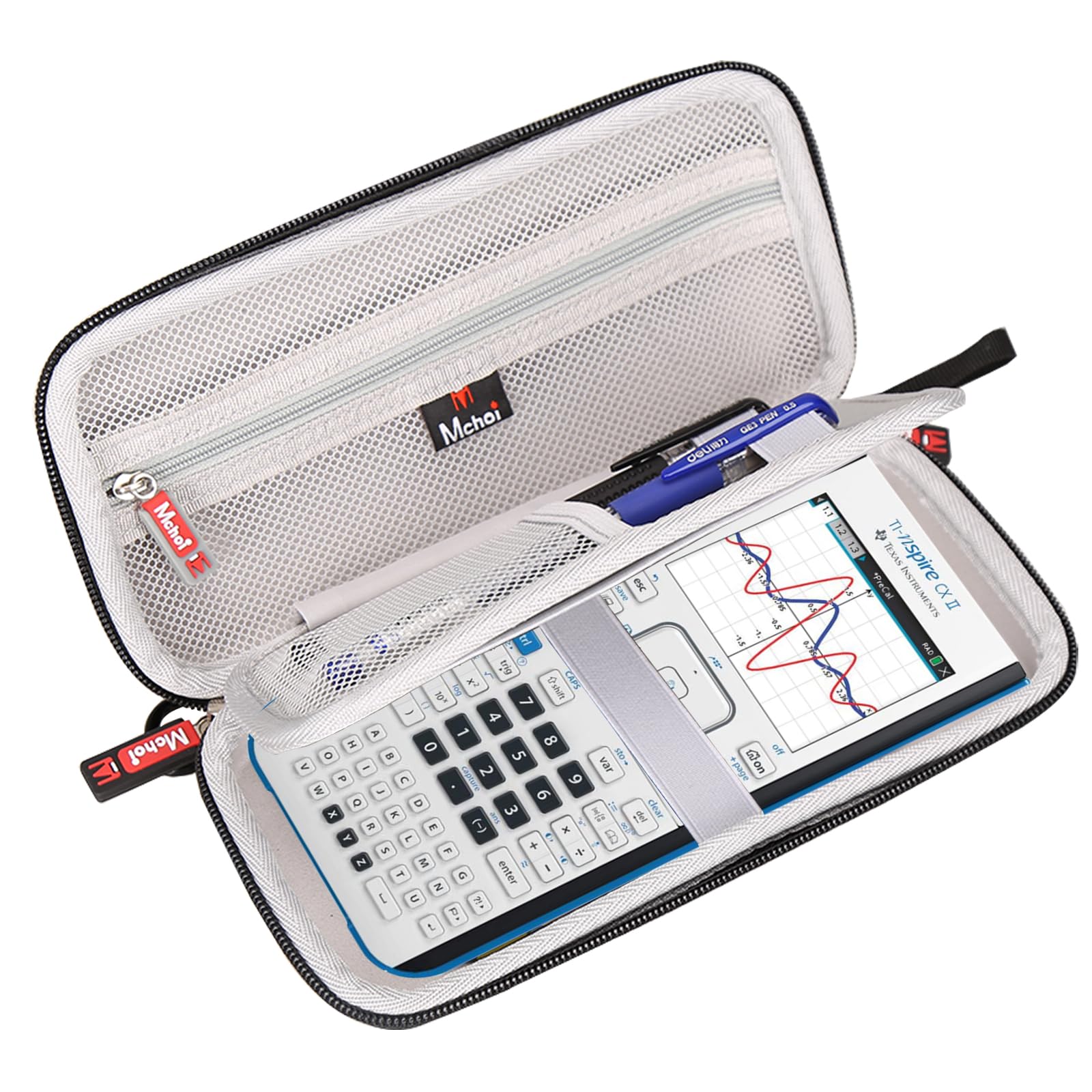 Mchoi Graphing Calculator Case Suitable for Texas Instruments TI-84 Plus CE/TI-84 Plus/TI-83 Plus CE/Casio fx-9750GII, Case Only