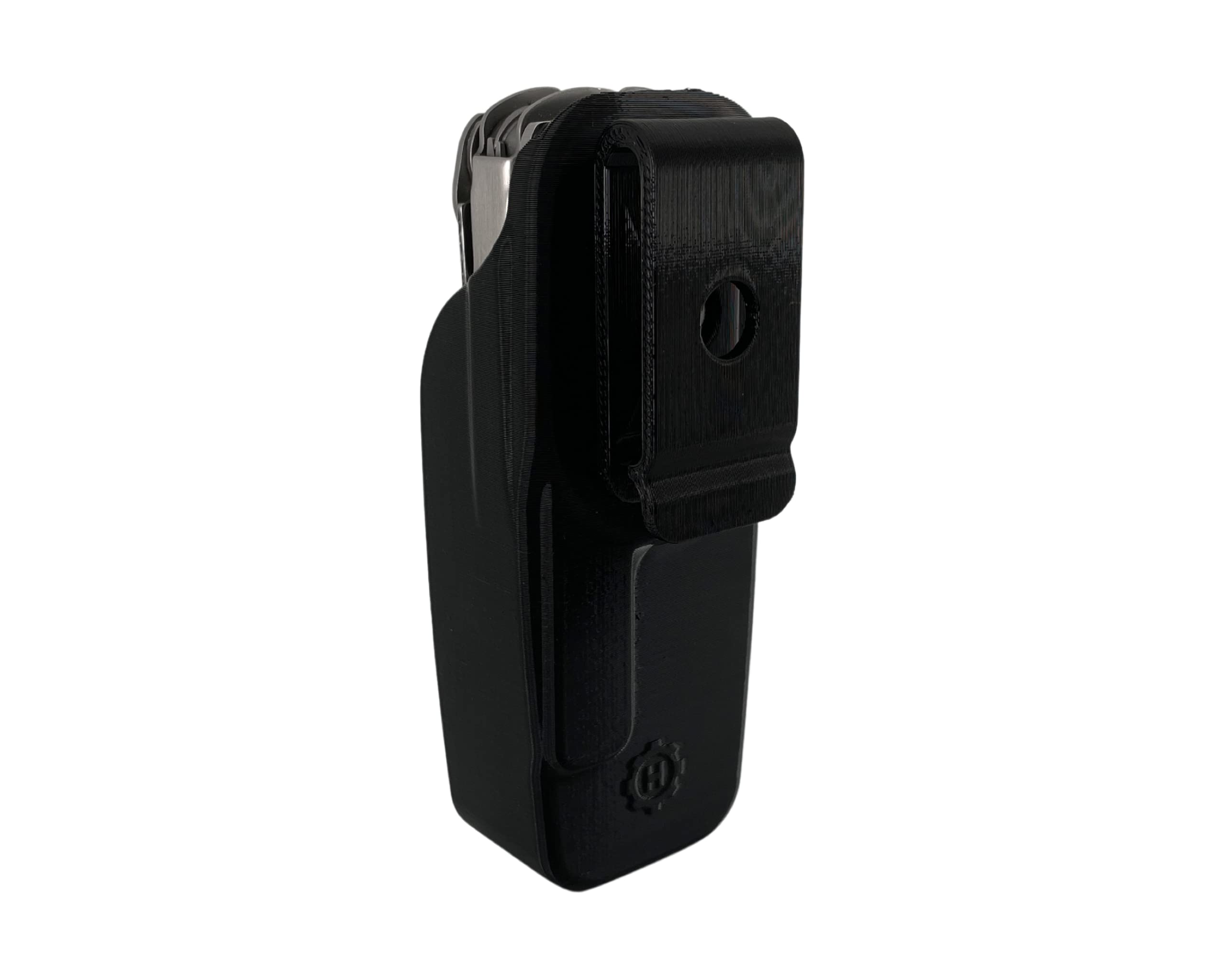 HoldMyGear Surge Multi-Tool Sheath, 1.5'' Belt Clip, Compatible with Leatherman Surge, Black Regular thermoplastic, 3D Printed