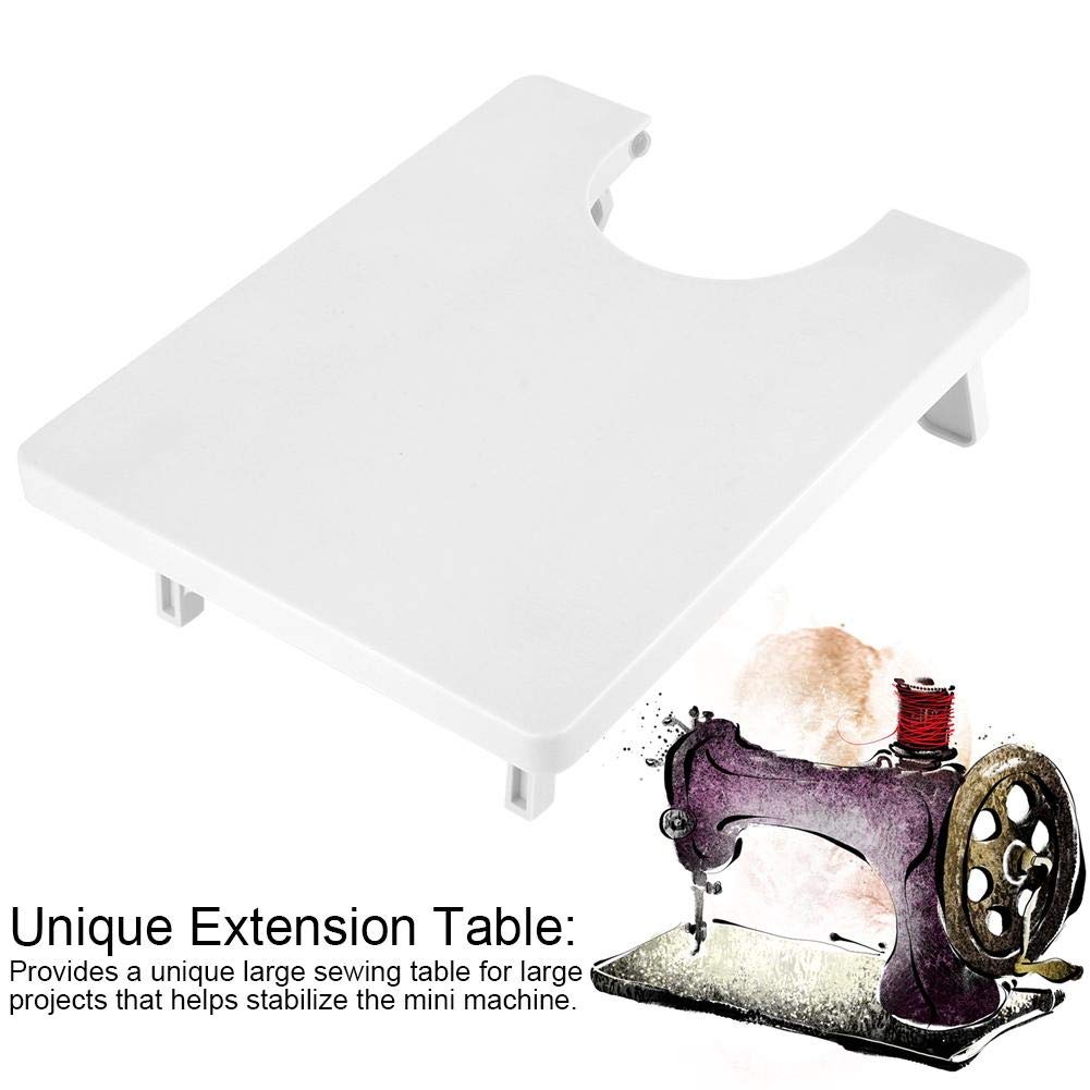 Maxmartt Mini Sewing Machine Plastic Extension Table Board 10.1 X 8.2inch Household DIY Craft Accessories