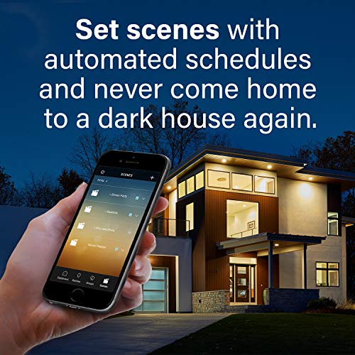 Legrand - Pass & Seymour Radiant WWRL10WHCCV2 Enabled, White Smart Wi-Fi Switch