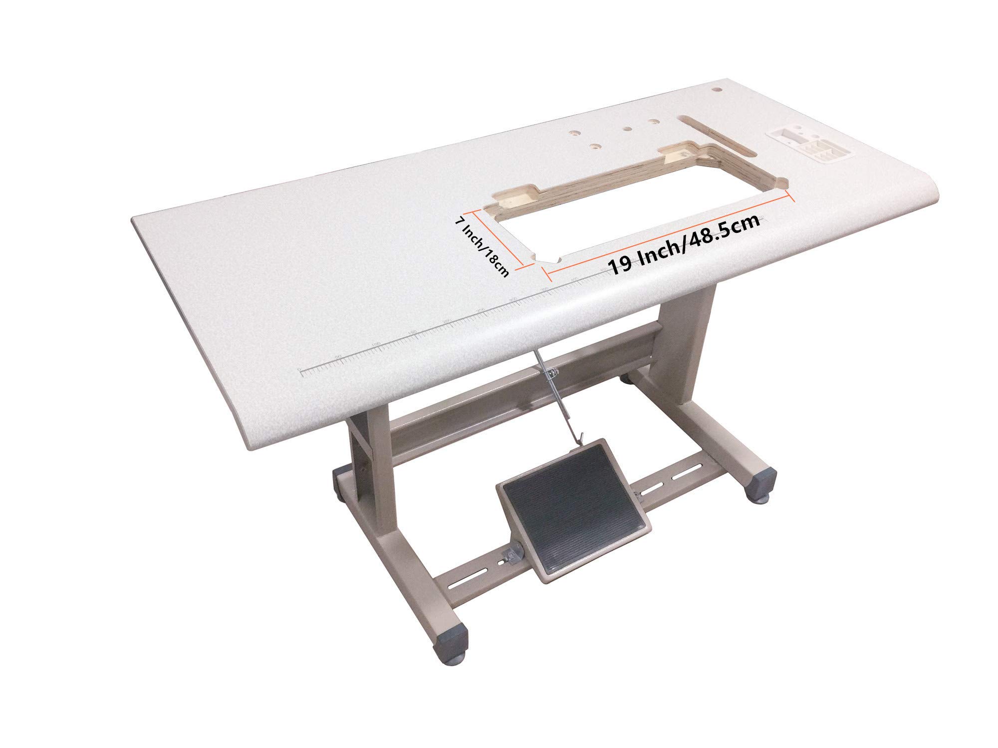 YEQIN "T" Legs Sewing Machine Table Stand/Sewing Desk for Juki DDL8700 5550 DU1118 Type Single Needle Lockstitch Sewing Machines