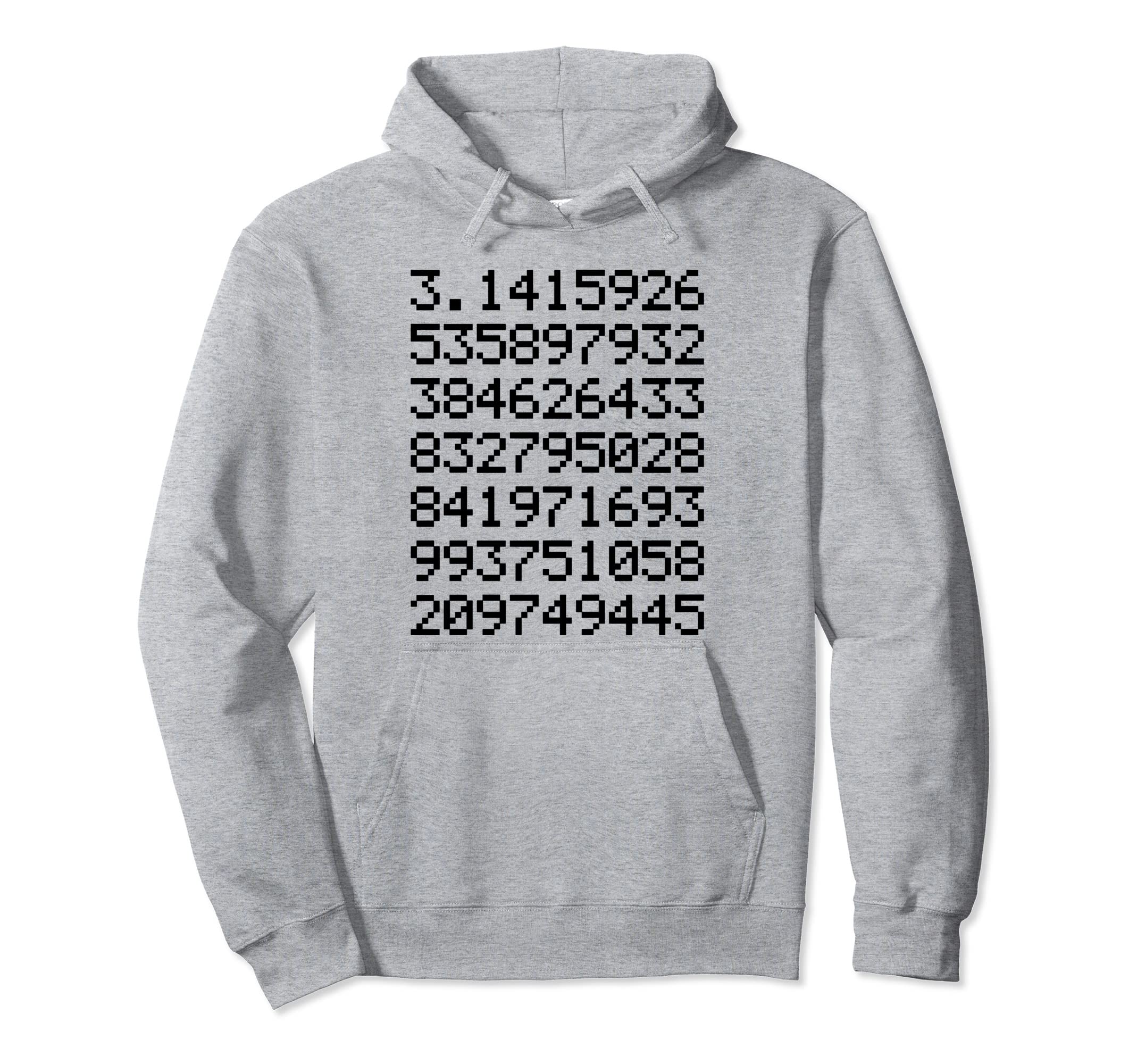 3.14 Pi Day Number Math Geek Teachers Graphing Calculator Pullover Hoodie