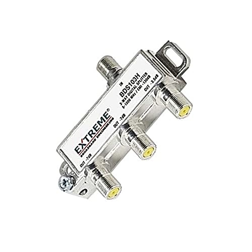 Extreme 3 Way Unbalanced HD Digital 1GHz High Performance Coax Cable Splitter - BDS103H