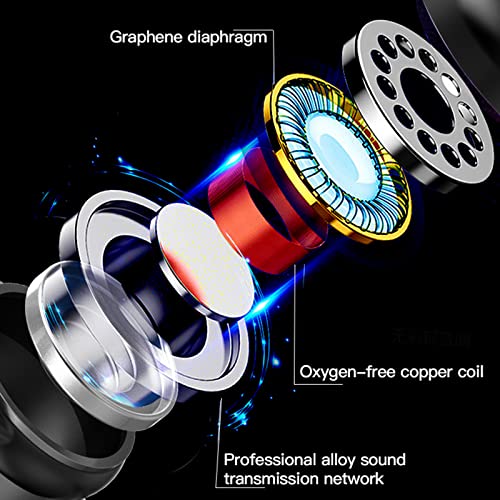 pstuiky Bluetooth5.0 Neckband Headphones HD Stereo Clear Sound Sporty and Ergonomic Neck Hanging Design 2023