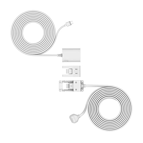 Ring Indoor/Outdoor Power Adapter (USB-C) for Spotlight Cam Plus, Spotlight Cam Pro - White
