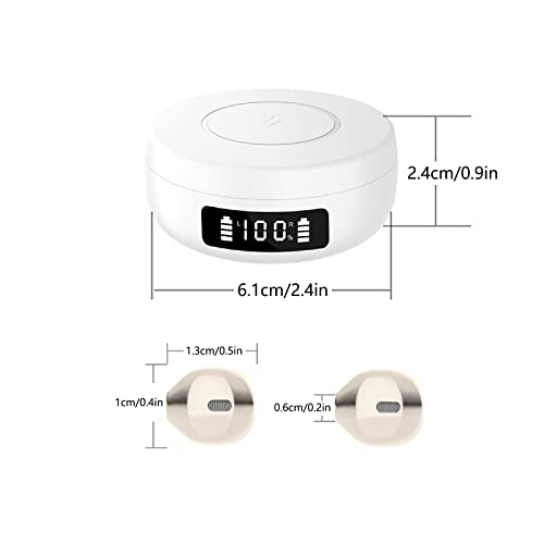 #6Y19wi X6 5 1 Semi in Ear Mini Sports Headphone Wireless Charging Pad for 13 Display Earphone