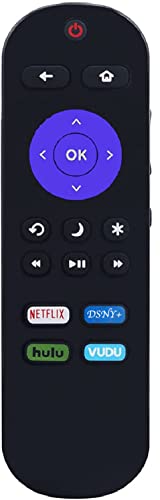 Universal for Roku TV Remote, Replacement for TCL/ONN/Philips/Sanyo/RCA/JVC/LG/Haier/Hitachi/Magnavox/Element/Westinghouse Roku TV - No Setup Needed