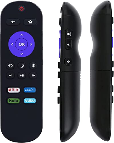 Universal for Roku TV Remote, Replacement for TCL/ONN/Philips/Sanyo/RCA/JVC/LG/Haier/Hitachi/Magnavox/Element/Westinghouse Roku TV - No Setup Needed
