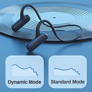 YYK Open Ear Headphones Wireless Air Conduction Bluetooth Earphones 15 Hours Playtime IPX6 Waterproof Lightweight Comfortable Over-Ear Headphone with Mic for Sport Work Study Indoor and Outdoor
