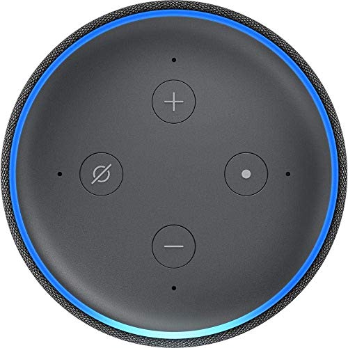 Amazon Echo Dot (3rd Gen) - Smart speaker with Alexa, Charcoal (Used)