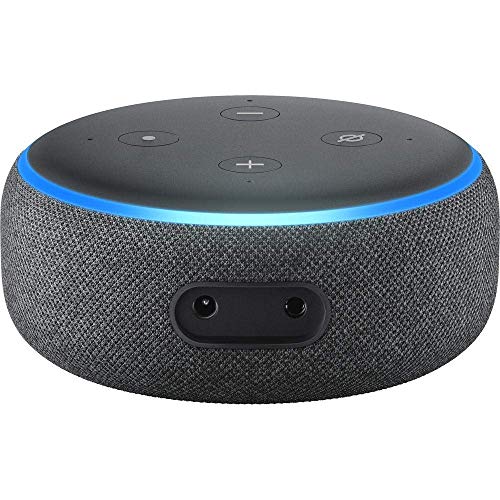 Amazon Echo Dot (3rd Gen) - Smart speaker with Alexa, Charcoal (Used)
