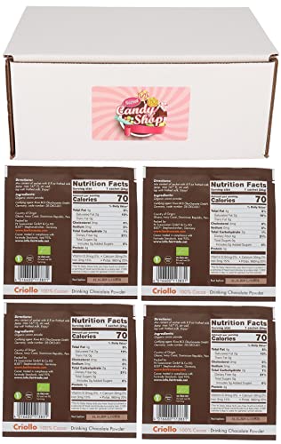 Beck's Cocoa Drinking Chocolate Organic & Fair Trade Single Sachet (Pack of 4) (Cocoa)