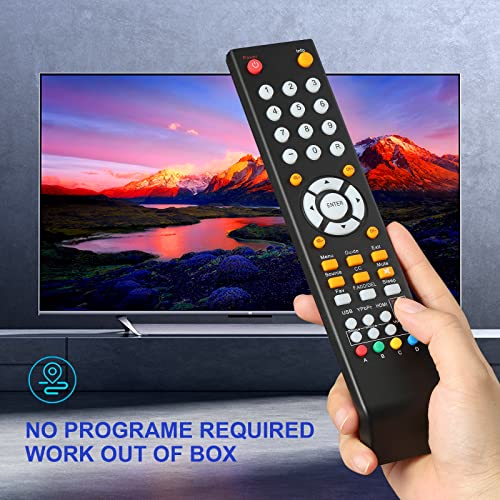 New Replacement Remote Control for Sceptre TV LED HDTV 8142026670003C