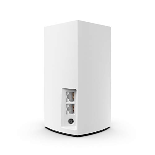 Linksys Velop Whole Home WiFi Router White Dual-Band Series, 1500 Sq Ft Coverage, 1 Pack Expandable! (AC1200) (Renewed)