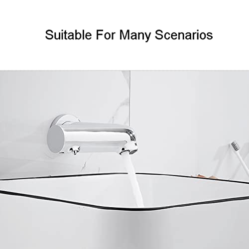 Unique 2-in-1 Automatic Soap Dispenser for Kitchen Sink W/Automatic Hand Senso,Built-in for Wall,Hand Sanitizer Dispenser Wall Mount Liquid Dispenser