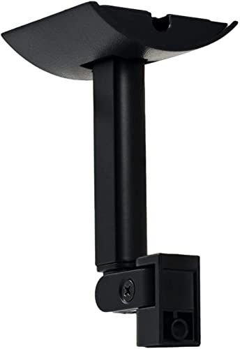 BLACK Wall Mount Bracket for UB-20 Compatible With Bose Cube Speakers Lifestyle 6 10 15 18 28 12 (Black)