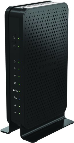 NETGEAR N600 (8x4) WiFi DOCSIS 3.0 Cable Modem Router (C3700) Certified for Xfinity from Comcast, Spectrum, Cox, Spectrum & more