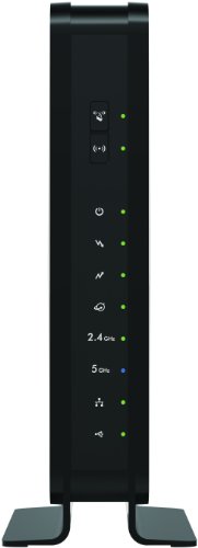 NETGEAR N600 (8x4) WiFi DOCSIS 3.0 Cable Modem Router (C3700) Certified for Xfinity from Comcast, Spectrum, Cox, Spectrum & more