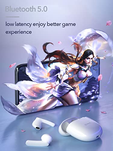 XIAODU Smart Wireless Earbuds, Voice Note Lightweight Headphone, with 13mm Dynamic Driver Unit and Type-C Charging Case, Mic, Sweat Proof, in-Ear Stereo Earphones for Sports