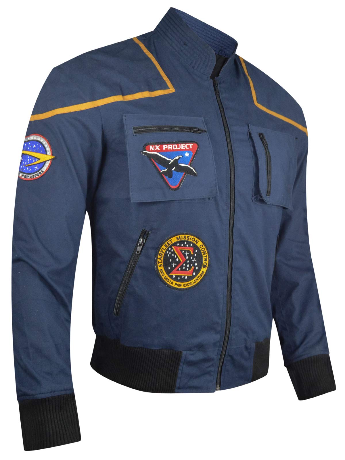 Dizller Space Pilot Uniform Star Jacket (XL (46" - 47"))