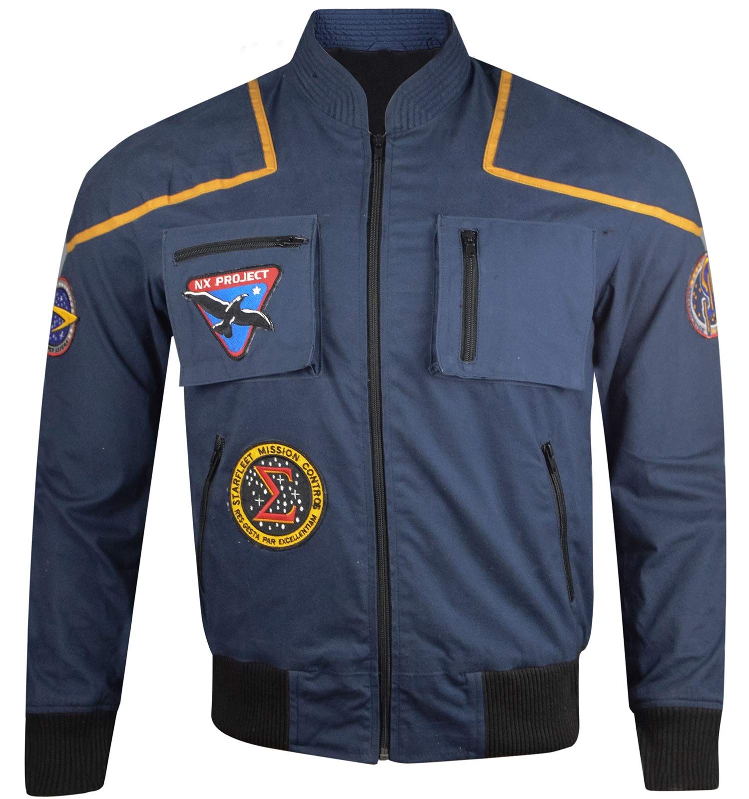Dizller Space Pilot Uniform Star Jacket (XL (46" - 47"))