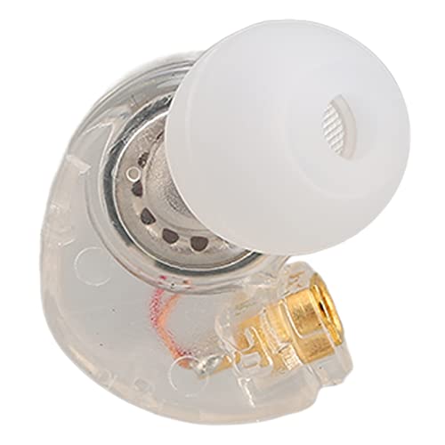 ASHATA Earphone Head Replacement for Shure SE215 SE315 SE535, Pluggable Detachable HiFi Earpiece Head,Sports Earphone Earbud Head, for MMCX Interface Cable(Transparent)