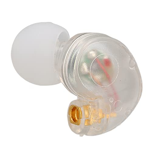 ASHATA Earphone Head Replacement for Shure SE215 SE315 SE535, Pluggable Detachable HiFi Earpiece Head,Sports Earphone Earbud Head, for MMCX Interface Cable(Transparent)
