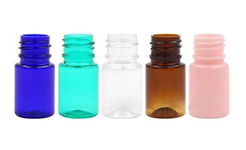 12Pcs Mini Plastic Nasal Spray Bottles - 5Ml Fine Mist Sprayers Cosmetic Perfume Makeup Water Storage Holder Container Portable Empty Refillable(Blue)