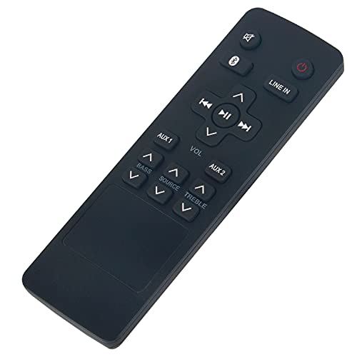 New RTS7010B Replacement Home Theater Sound Bar Remote Control fit for RCA RTS7010B RTS739BWS RTS7110B RTS7630B RTS796B RTS7010B-E1 Soundbar