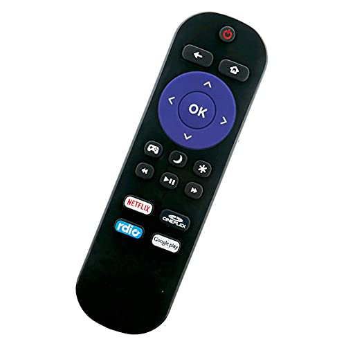Replacement Remote Control Applicable for Sharp Roku Ready TV LC-43LB371U LC-50LB371U LC-43LB371C LC-50LB371C LC-55LB481U LC-32LB591U LC-43LB481U LC-32LB481U LC-50LB481U