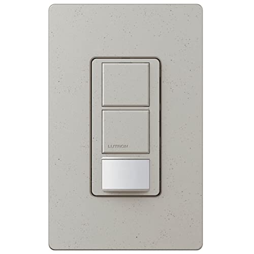Lutron MS-OPS6-DDV-WH Motion Sensor, Maestro Occupancy Sensor Switch, 6A, Single Pole/Dual Circuit - White