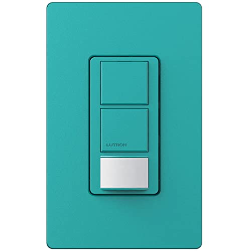 Lutron MS-OPS6-DDV-WH Motion Sensor, Maestro Occupancy Sensor Switch, 6A, Single Pole/Dual Circuit - White
