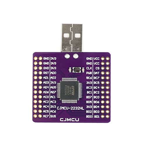 AOOOWER USB to FIFO/SPI/I2C/-JTAG/RS232 Converter UART Module FT2232HL Channel Module USB to UART Module USB to UART Module