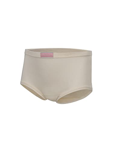 Fruit of the Loom Toddler Girls' Tag-free Cotton Underwear Briefs, Brief - 12 Pack Natural Cotton, 4-5T US