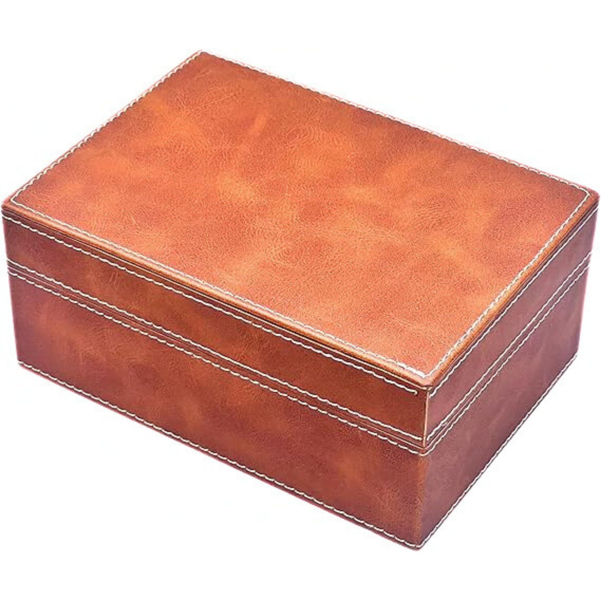 collectiblesBuy Handmade Keepsake Box Brown Leather Wooden Jewelry and Memory Box Vintage Unique Decorative and Multiuse for Side Table and Home DƩcor