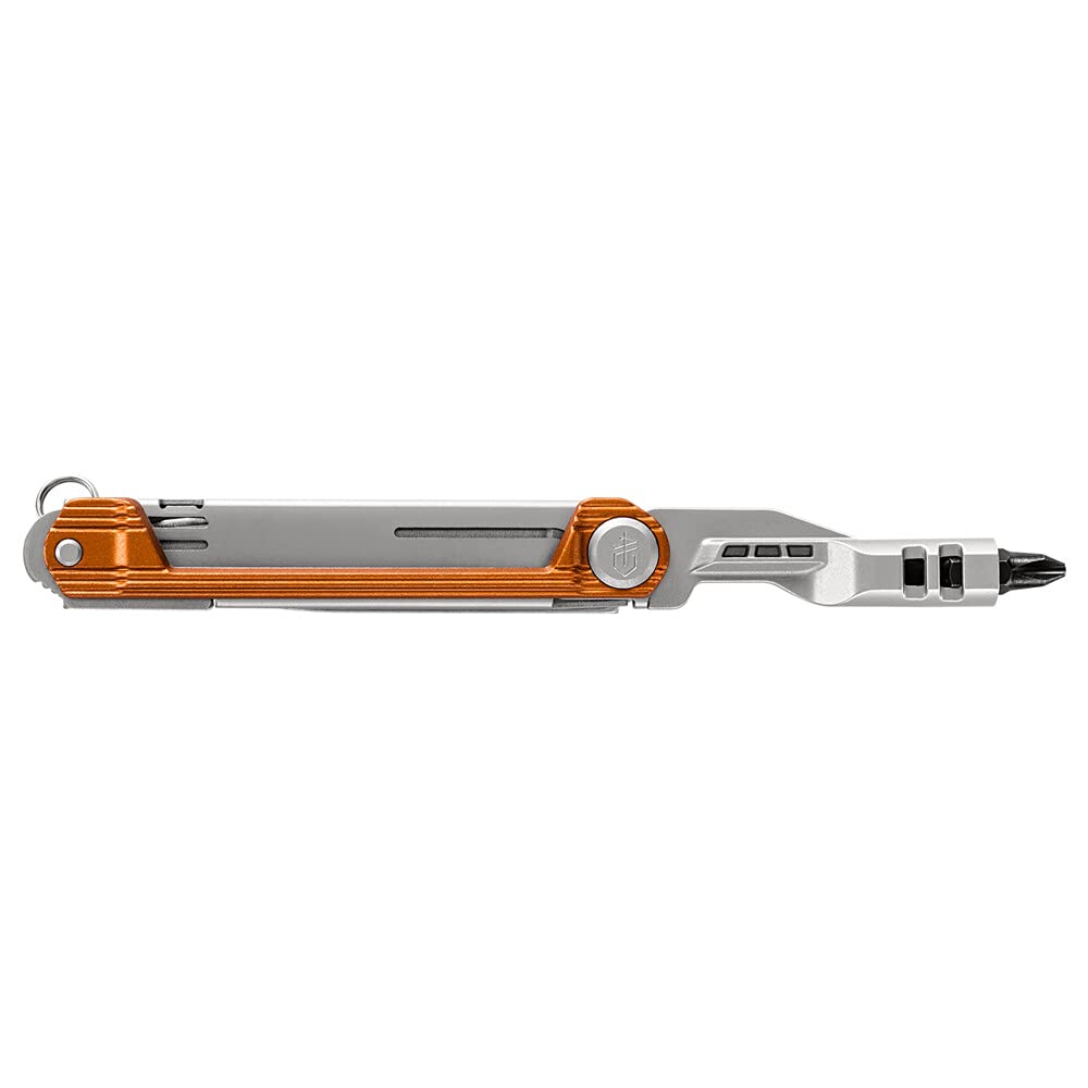 Gerber Gear Armbar Slim Drive Pocket Knife EDC Multitool with Screwdriver, Bottle Opener, Burnt Orange