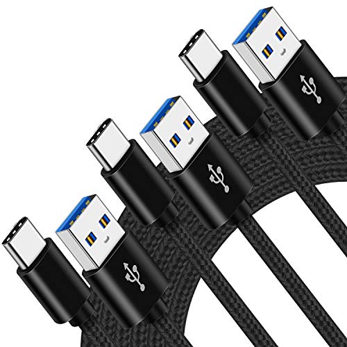USB C Charger Cable 3FT 6FT 10FT Charging Cord for Moto Motorola G Fast/G Power/G Stylus 2021,Z4 Z3 Play,Edge+,G7/G7 Play/G7 Power,Samsung Galaxy A12 A01 A41 A20E A10E,3A Fast Charge Type C Power Wire